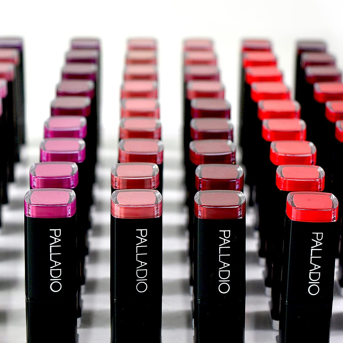 Palladio Herbal Matte Lipstick, Bella Pink, Creamy and Full Coverage Long Lasting Matte Lipstick