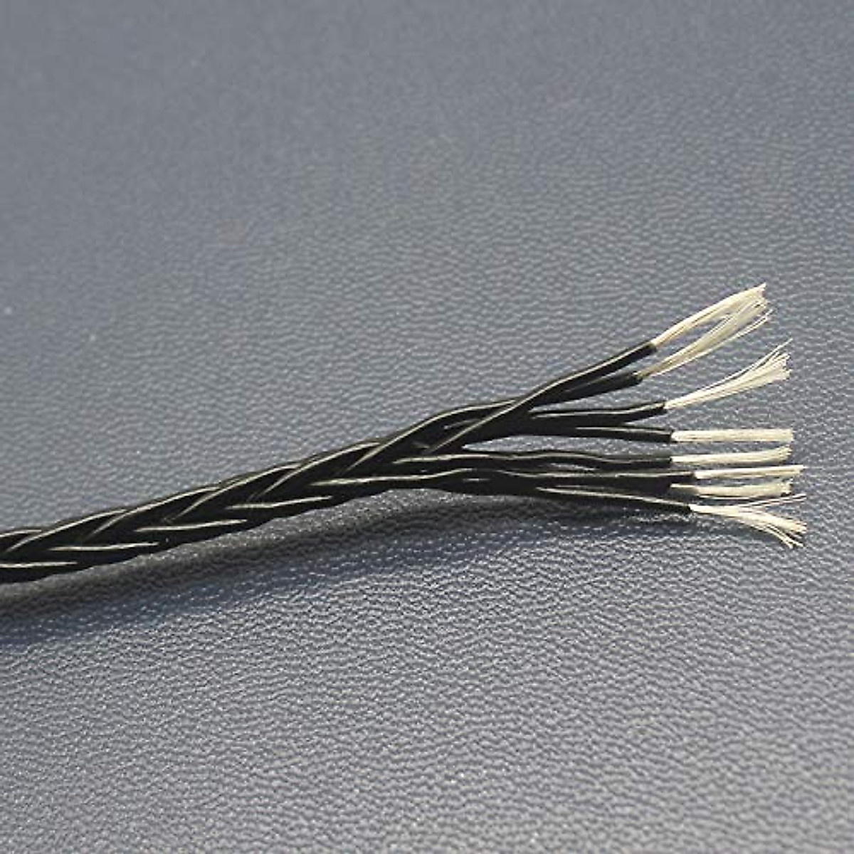 Youkamoo 4.4mm Balanced Headphone Replacement Cable Compatible for Hifiman HE4XX HE-400i 8 Core Braided Silver Plated Headphone Upgrade Cable (Dual 3.5mm Male Version) 4 ft (1.22 m)