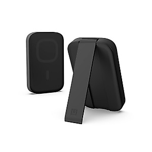 URBAN ARMOR GEAR UAG Designed for iPhone 15 Pro Max Case Monarch Pro Carbon Fiber 6.7" Compatible with MagSafe Bundle with U by UAG Magnetic Wireless Portable Charger 18W Power Bank Black