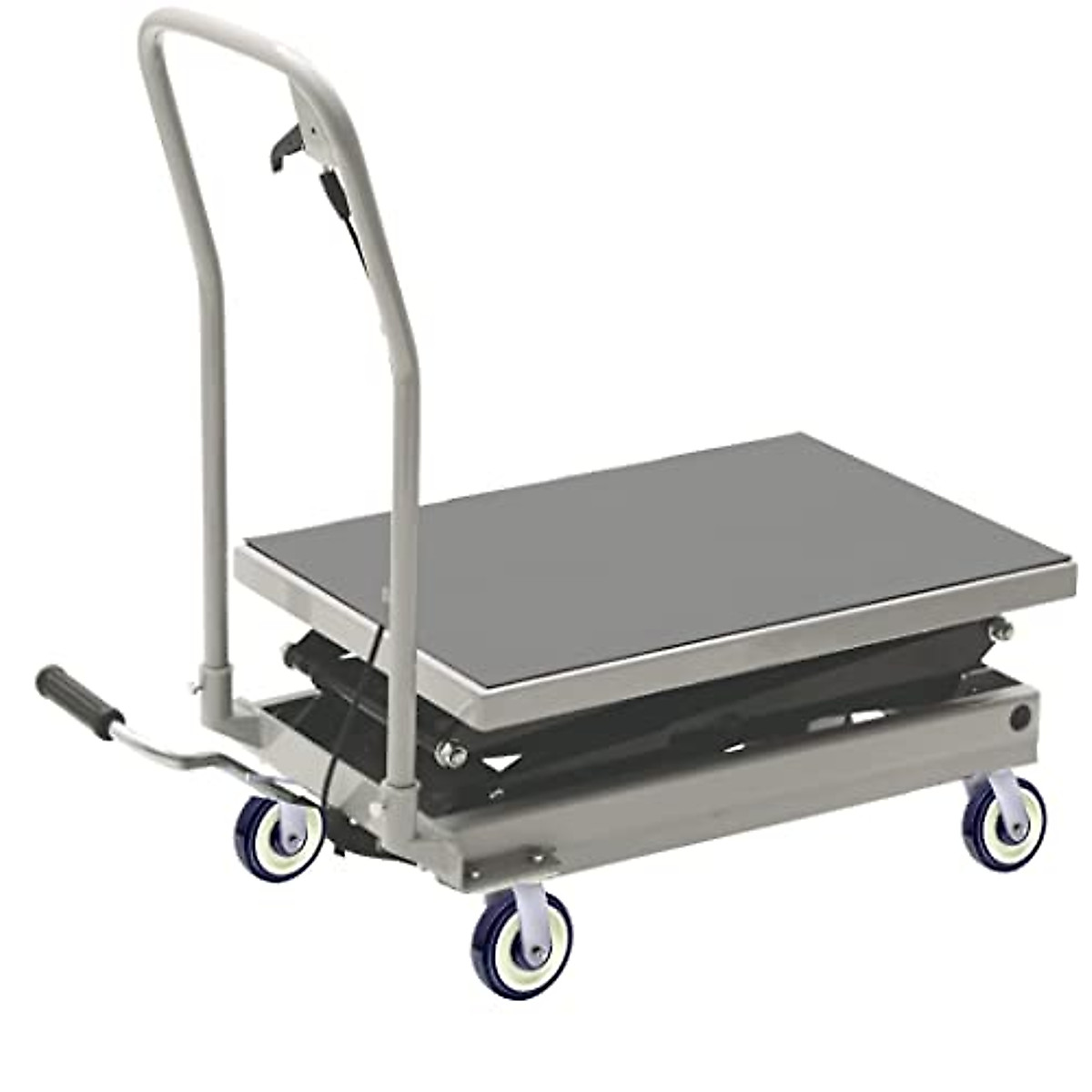 SYRATION 5" 4 Pack Polyurethane Stepped and Full Tread Face w/Double Ball Bearing Shopping Cart Wheel 1400 lbs Total Capacity