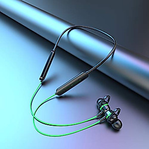 Heave Wireless Earbuds Bluetooth 5.0 Headphones,10 Hours Playtime CVC8.0 Noise Cancelling Earphone Built in Mic Headset with Deep Bass HiFi Sound for Sports Green