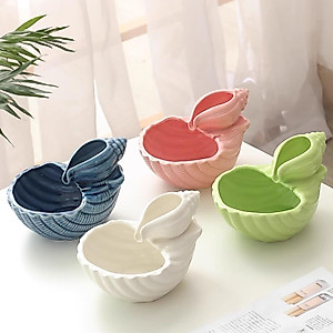 Topjia Pet Ultra Quiet Intelligent Drinking Machine,Ceramic Cat Drinking Water Fountain, USB Electric Water Dispenser,Tabletop Fountains Decoration for Home Office, Blue