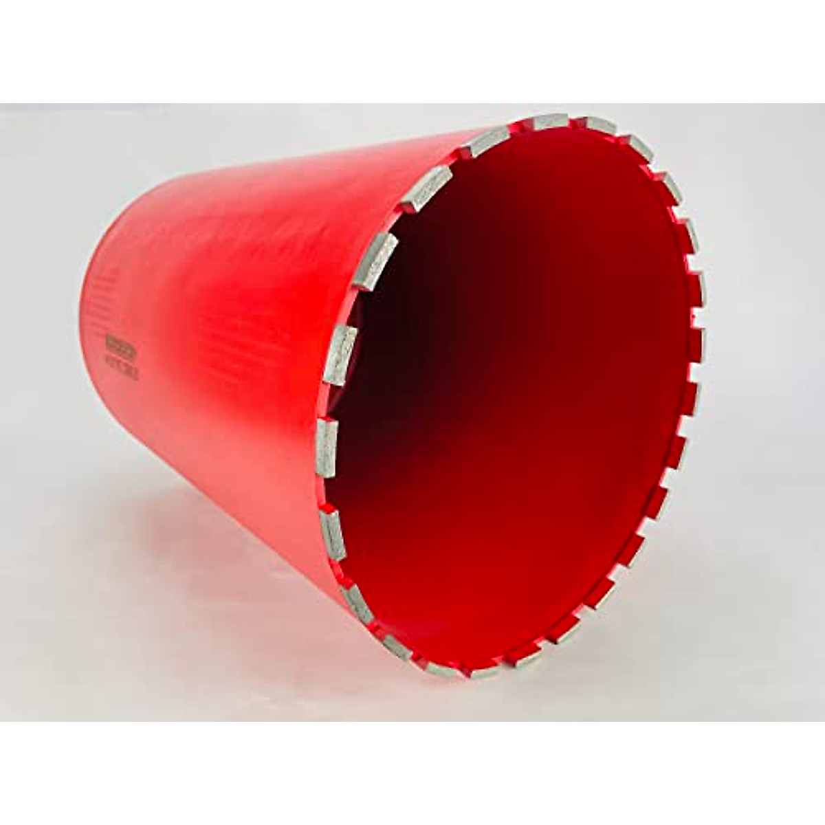 12" Inch Diamond Wet Core Drill Bit 1-1/4” Threaded by BLUEROCK Tools for Concrete Rebar Asphalt Brick Rock Masonry Hole Barrel Coring