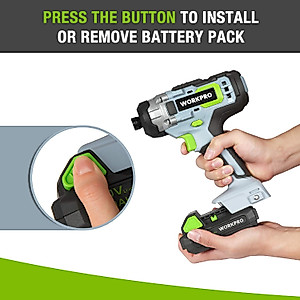 WORKPRO 20V 2.0Ah Lithium-ion Battery Pack