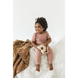 Mebie Baby Muslin Quilt (Vintage Floral)