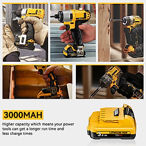 2Pack DCB120 12V 3.0Ah Replacement for Dewalt 12V Battery DCB121 DCB123 DCB122 DCB124 DCB125 DCB127 Compatible with Dewalt 12 Volt Max Lithium Battery