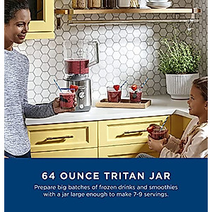 GE - 5-Speed 64-Oz. Blender - Stainless Steel