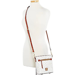 Dooney & Bourke Ostrich Small Zip Crossbody Shoulder Bag