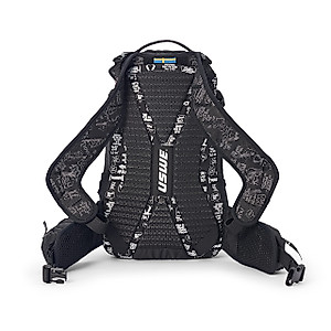 USWE Shred 25L Backpack, a High End Daypack for MTB, E-MTB, Mountain Bike, Black