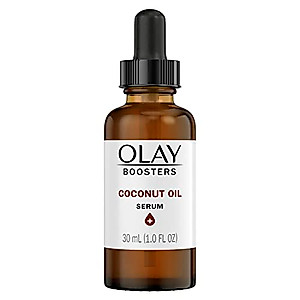 New Olay Coconut Oil Serum, Nourishing Antioxidant Booster, Fragrance-Free, 1.0 Oz