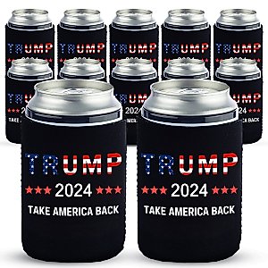 Donald Trump 2024 - Take America Back - Can Coolie Political Drink Coolers Coolies