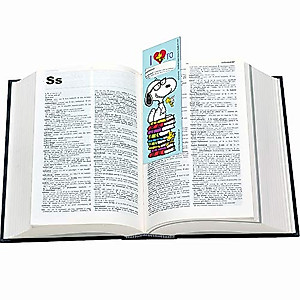Eureka Peanuts ''I Love to Read'' Snoopy Bookmarks for Kids, 36 Ct, 2'' x 6''