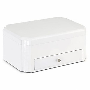 Reed and Barton White Lea Jewelry Box, 8.90 LB