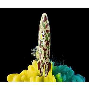 Official Underwater Torpedo League (UTL) Torpedo Glider Diving Toy Rocket Summer Camouflage Design 10 inch, Green