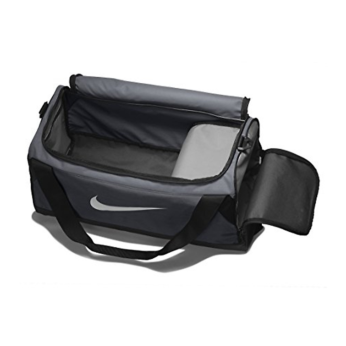Nike Brasilia (Medium) Training Duffel Bag, Flint Grey/Black/White, One Size