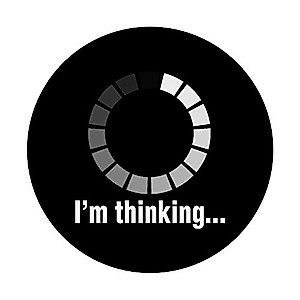 I'm Thinking Spinning Wheel PopSockets Swappable PopGrip