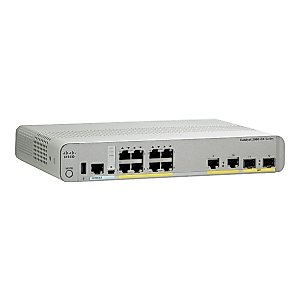 Cisco Catalyst 2960CX-8TC-L Network Switch, 8 Gigabit Ethernet Ports, 2 1G SFP and 2 1G Copper Uplinks, Enhanced Limited (WS-C2960CX-8TC-L)
