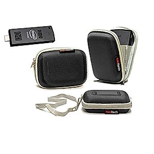 Navitech Black Hard Water Resistant Hard Camera Case Compatible With Canon PowerShot SX620 HS Compact Camera