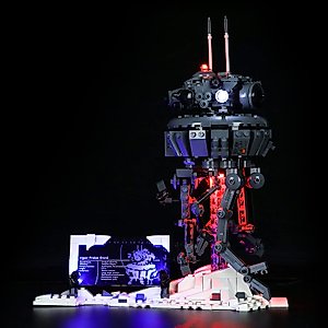 GEAMENT LED Light Kit Compatible with Imperial Probe Droid - Lighting Set for 75306 Building Model (Model Set Not Included)
