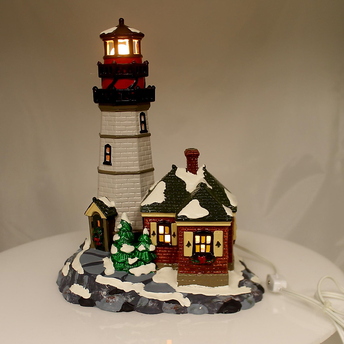 Department 56 Snow Village Christmas Cove Lighthouse