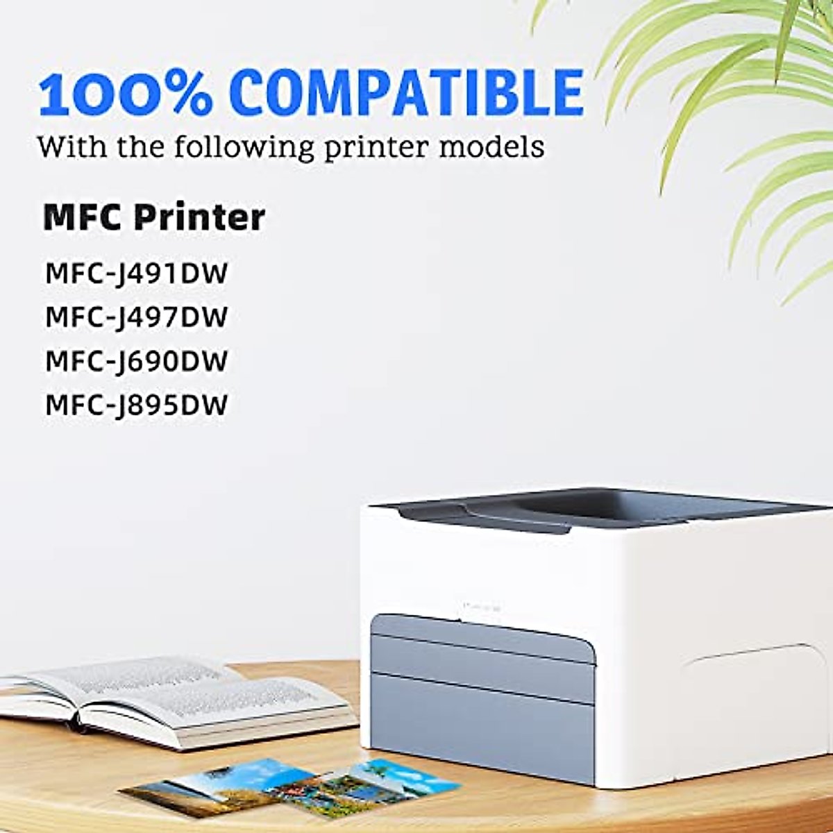 LC3013 Compatible Replacement for Brother LC3013 LC3011 3013 3011 Ink Cartridges Work with MFC-J491DW MFC-J497DW MFC-J690DW MFC-J895DW Printer（4BK,2C,2M,2Y,10Packs）
