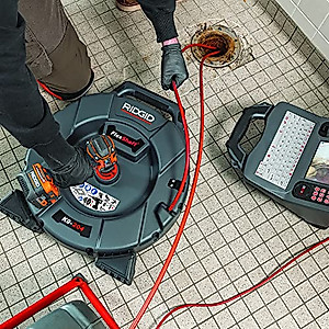 RIDGID 64273 Model K9-204 FlexShaft Drain Cleaning Machine Kit for 2"-4" Pipes