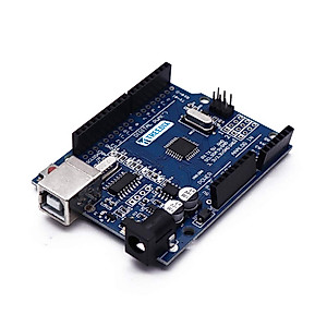 Treedix 2pcs ATmega328P CH340 Development Board Compatible with Arduino UNO R3 Board Kit for Starter