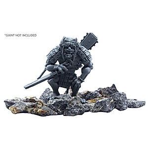 Stonehaven Miniatures Rock/Boulder Set, Large - Schist - Scenery Decoration - Great for 28mm Scale Table Top War-Games - Sourced from North America