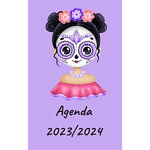 AGENDA 2023/2024: Planificateur scolaire journalier | Emploi du temps | Calendrier | Une page par jour (French Edition)
