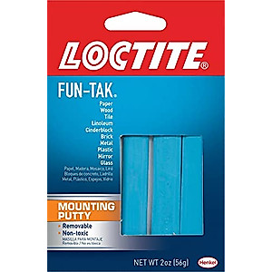 Loctite Fun-Tak Mounting Putty, 2 oz, 1, Wallet