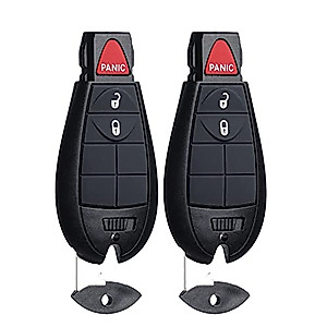 Key Fob Fobik Replacement Compatible for Dodge Ram 1500 2013 2014 2015 2016 2017 2018 2019 2020 2021 2500 3500 4500 5500 2013-2018 Pickup Truck Keyless Entry Remote Control GQ4-53T 56046953AE