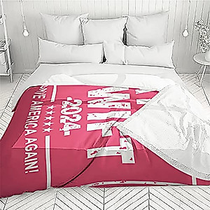 ETSKOM Singer Throw Blanke Taylor 2024 Flannel Blanket Taylor Party Bedroom Decorations Warm Throw Pink Blanket 50×60inch