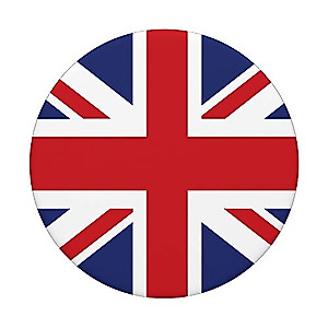 Uk Union Jack Flag British Great Britain - England British PopSockets Swappable PopGrip