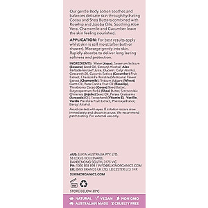 Sukin Sensitive Skin Body Lotion, 16.9 Ounces