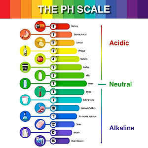 2 Pack pH Test Strips, 160 Strips pH.1-14 Universal pH Test Paper Litmus Test Paper pH Soap Making Testing Strips for Water Wine Saliva Urine Soil Testing Pet Food and Diet pH Monitoring (Sealed Pack)