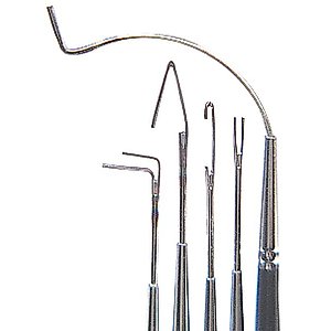 5-Piece Rigging Tool Set Miniature Fingers for Ship Modelers