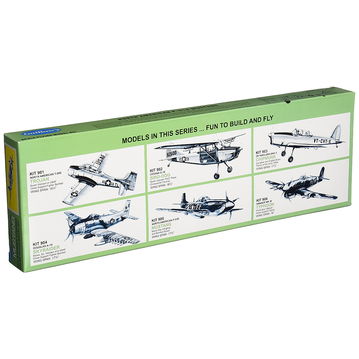 Guillow's North American P51D Mustang Model Kit