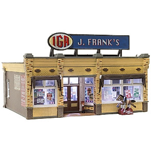 WOODLAND SCENICS BR5050 J. Frank's Grocery HO