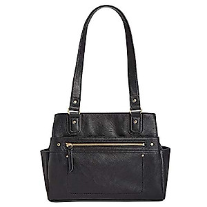 INC Riverton Satchel Black