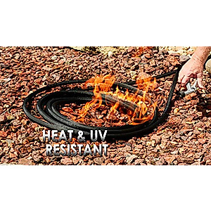 Bionic Force Garden Hose – Flexible, Lightweight Heavy-Duty Garden Hose Made of High Performance MXZ-7 Fiber with Crush Resistant Aluminum Fittings - 5/8 in. Dia. x 50 ft, As Seen on TV