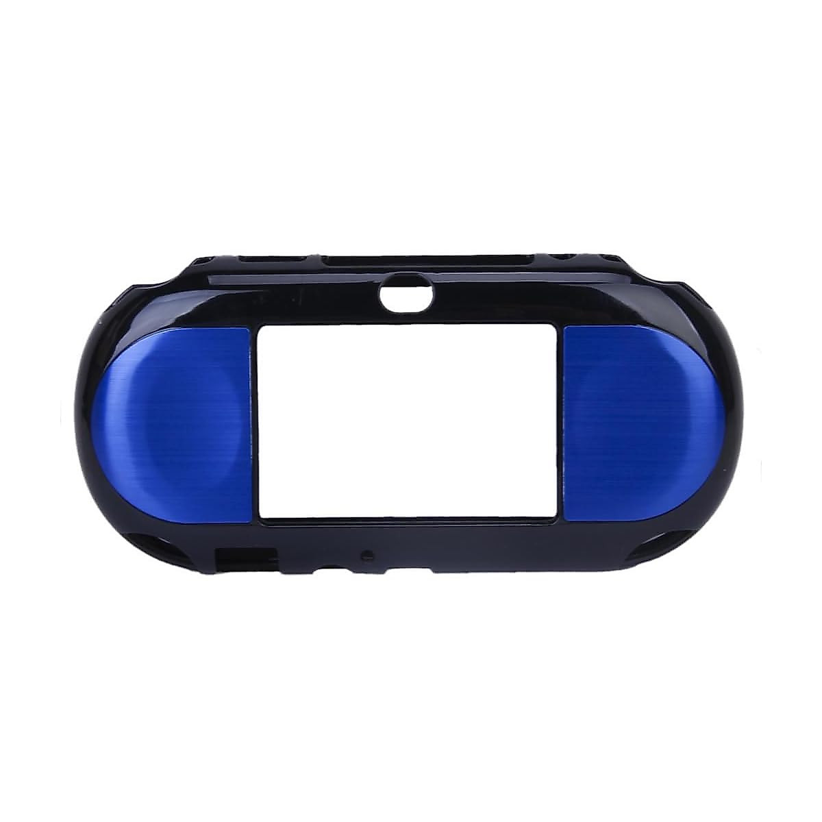 OSTENT Colorful Aluminum Metal Skin Protective Cover Case for Sony PS Vita PSV PCH-2000 - Color Blue