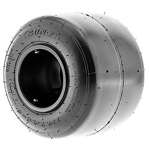 SunF Go-Kart & Kart-Racer Slick Tire 11x7.10-5, 4-Ply, Smooth Tread, Tubeless, Rim(s) NOT included