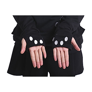 SAIANKE Womens Hoodies Pet Holder Cat Dog Kangaroo Pouch Carriers Pullover - Medium - Black