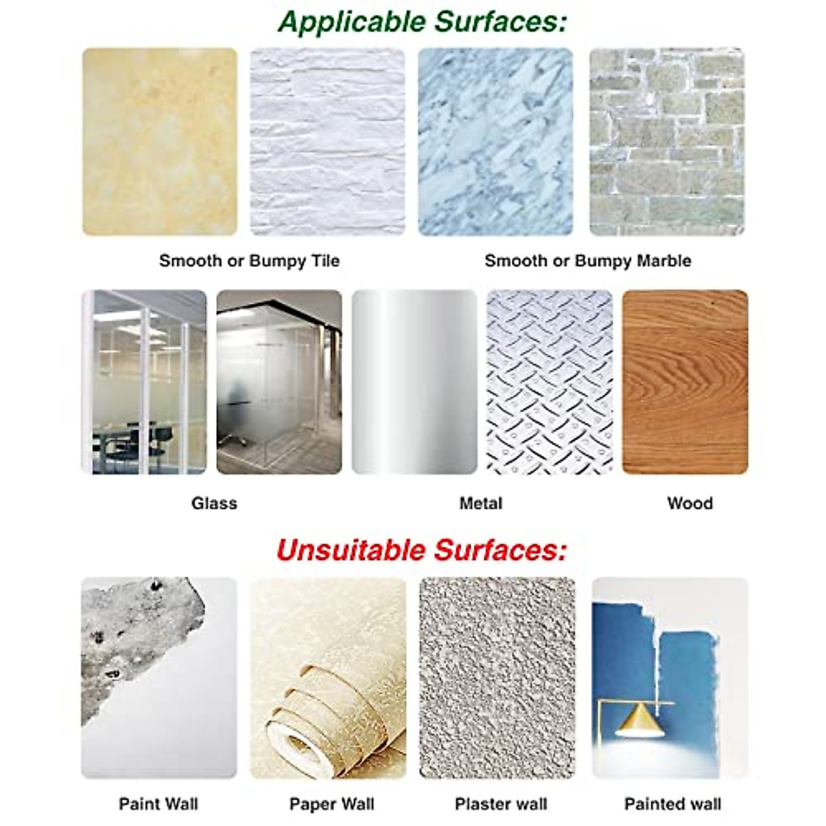 JelKen Wall Hooks, 12 Pack Heavy Duty 22lb(Max) Self Adhesive Hooks, Transparent Sticky Hooks for Kitchen Bathroom Office Closet, Hanging Coat Cloth Towel Key Decorations