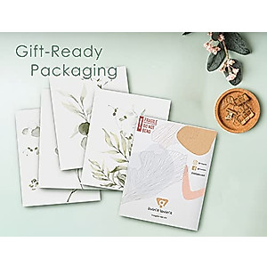 Vivegate Light Botanical Plant Wall Art Prints - Set of 4 Plant Wall Decor Prints Floral Kitchen Flower Leaves Wall Art Boho Leaf Eucalyptus (Medium - 8"X10", Light Green)