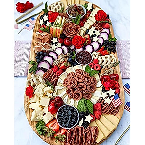 Charity Leaf Disposable Palm Leaf 22" x 12" Trays (10 pieces) Bamboo Like Serving Platters, Disposable Boards, Eco-Friendly Dinnerware For Weddings, Catering, Events