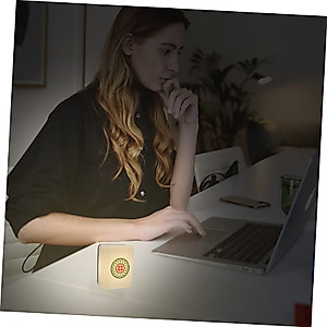 OSALADI 1pc Mahjong Light Lampara De Decorative Night Lights Night Light for Nursery Silicone Night Lamp Cartoon Book Light Night Lamp Mahjong Decorative Lamp