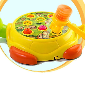 Toyvian Circus Hammer 8Pcs Squeaky Hammer Squeak Hammer Toy squeaking Hammer Rubber Hammer Mallet Pounding Hammer Toy Halloween