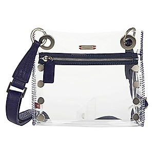 Hammitt Tony Small Clear Clear Indigo/Brushed Silver One Size