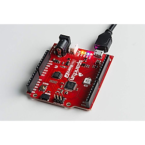 SparkFun RedBoard Turbo -SAMD21 Development Board Powerful microcontroller Qwiic Connect System Integrated Regulated LiPo Charger Compatible with Arduino Micro-B USB Interface Power UF2 bootloader